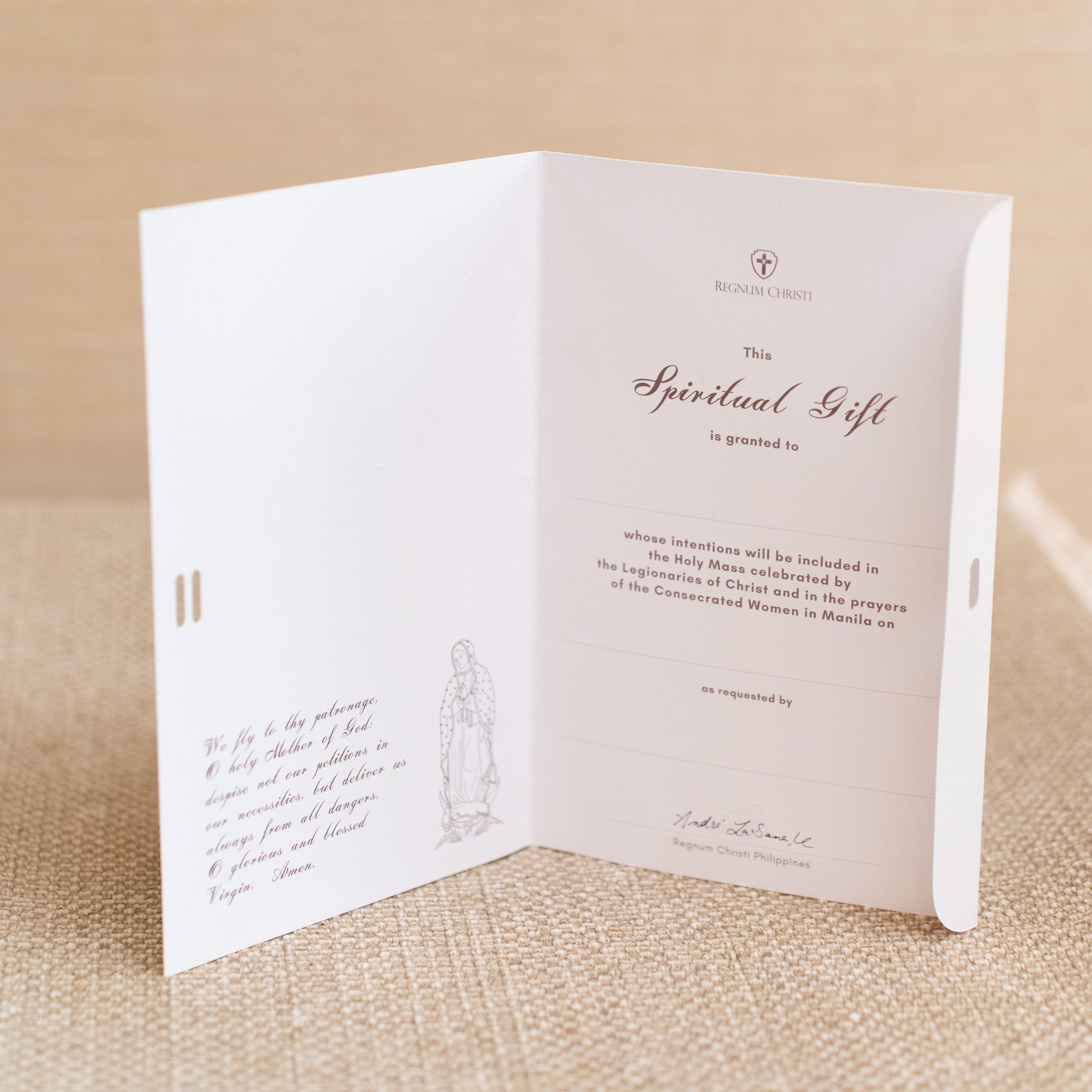 Special Intention Mass Card – Daily Grace